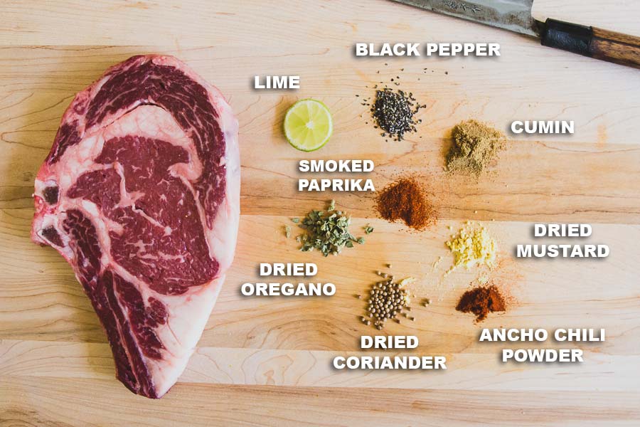 What seasoning go well with steak?