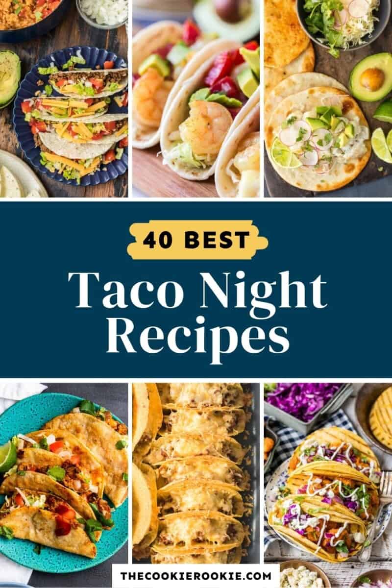 What should be on the menu for a taco night?