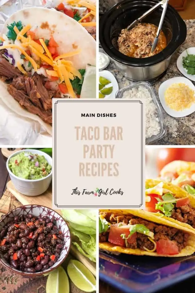 What should I bring to a taco bar party?