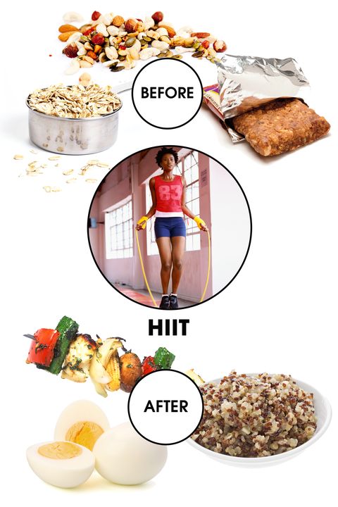 What should I eat before a high endurance workout?