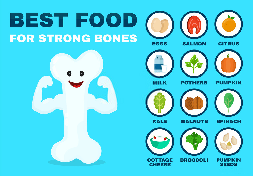 What should I eat to make my bones stronger?