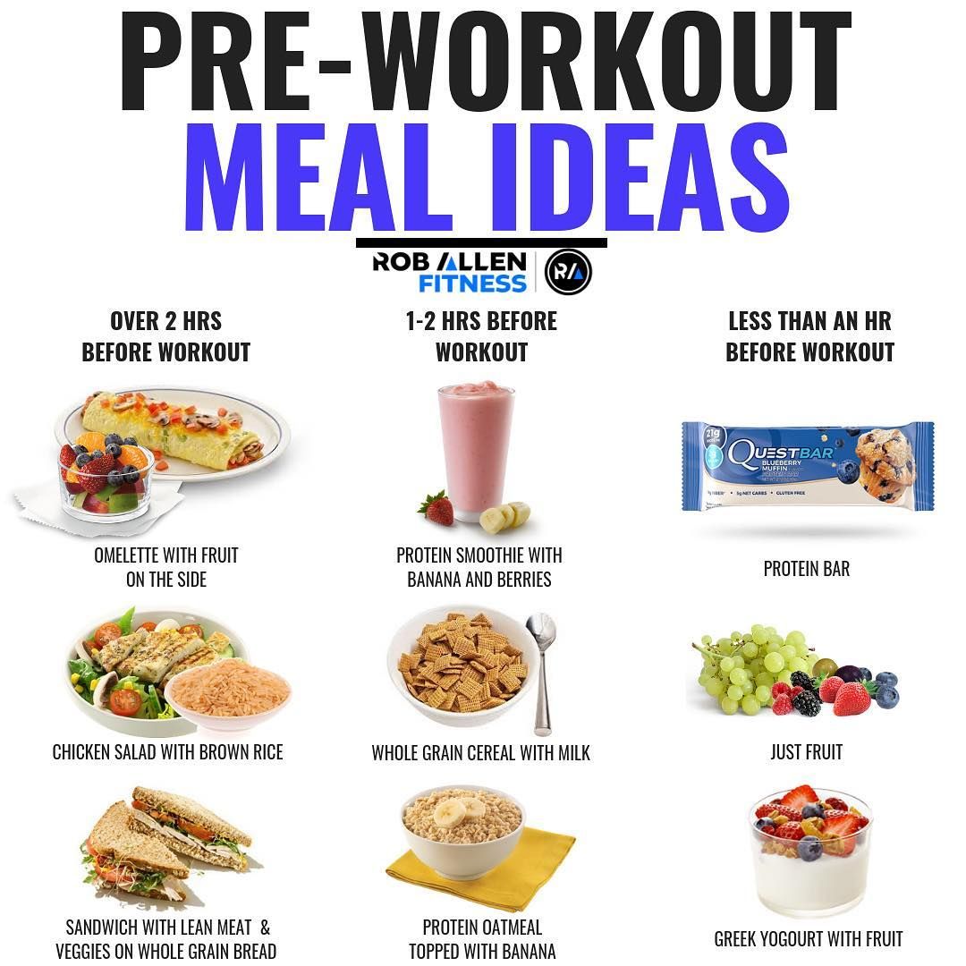 What should not eat before gym?