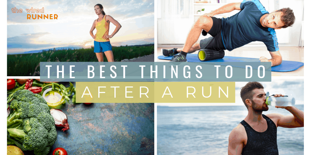 What should you do after a run?