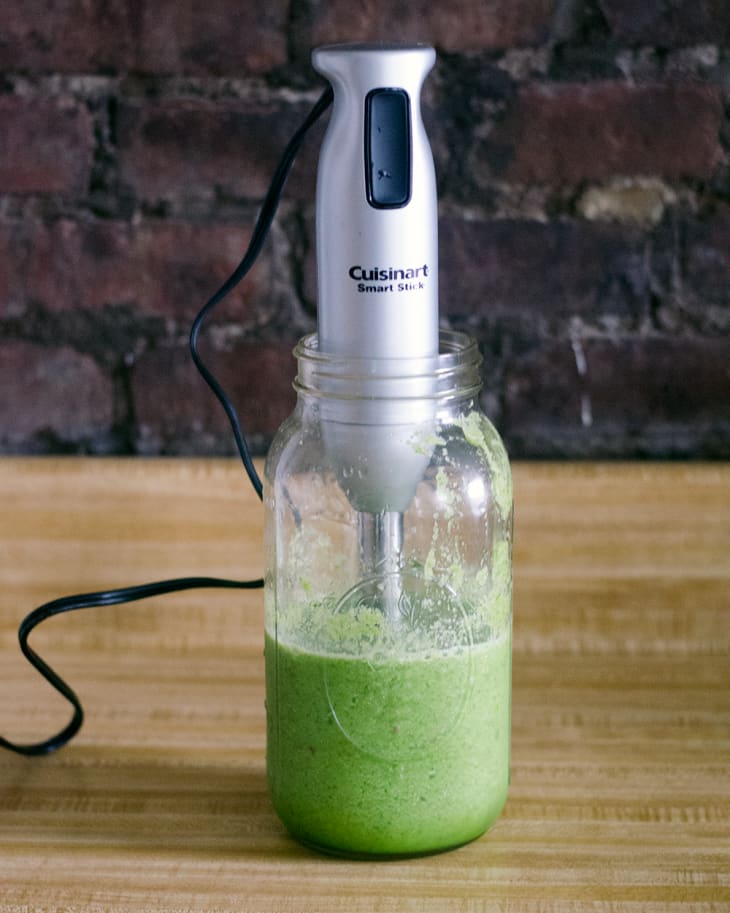 What should you not use an immersion blender for?