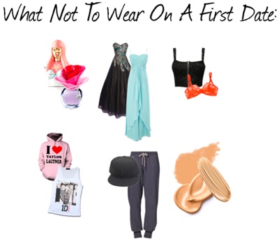 What should you not wear on a first date?