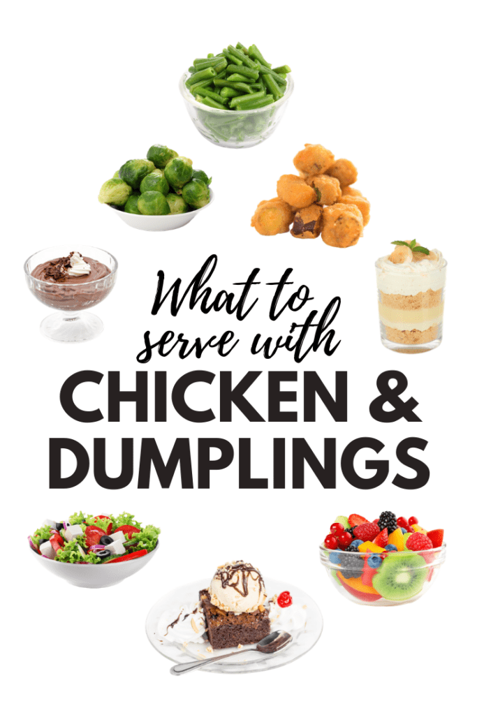 What side dish goes with chicken and dumplings?