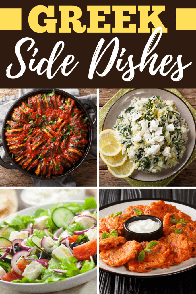 What side dishes go well with Greek food?