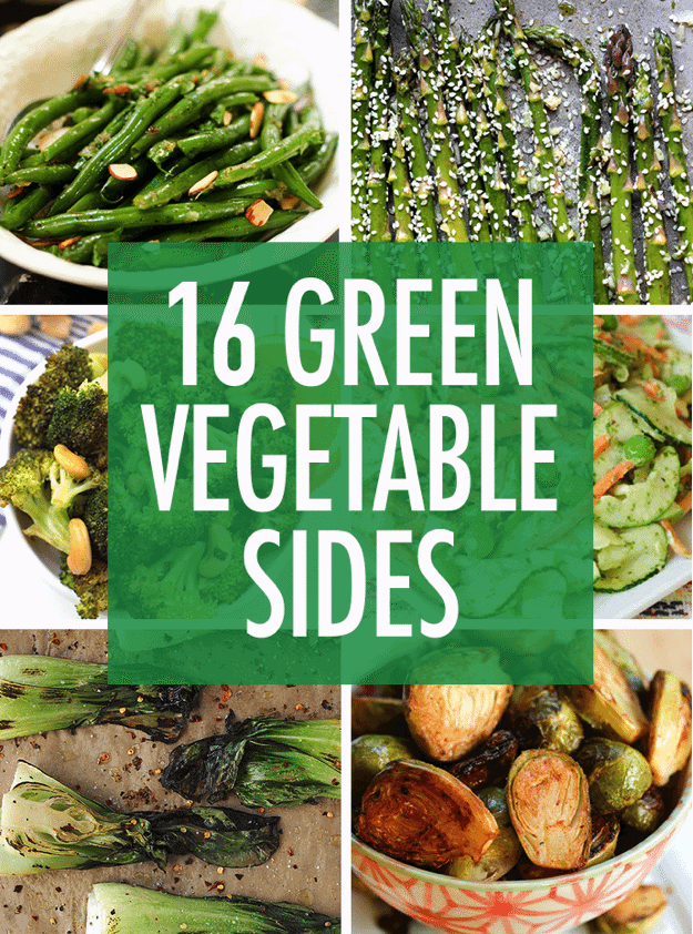 What side dishes go with greens?