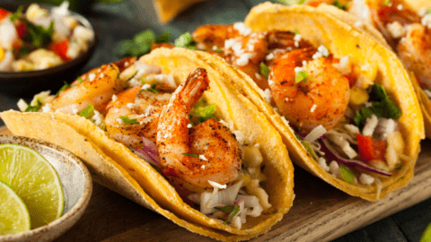 What sides go with shrimp tacos?
