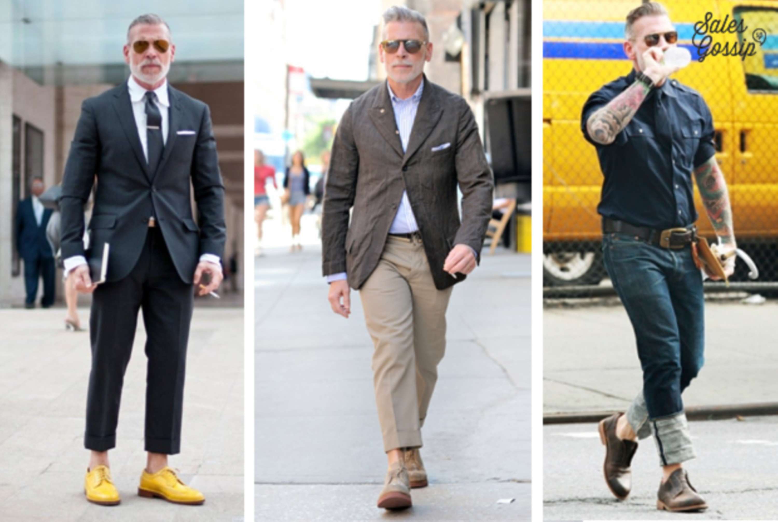 What smart shoes go with cropped trousers?