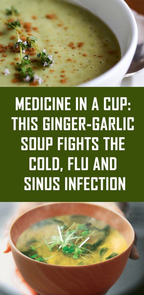 What soup is best for sinus infection?