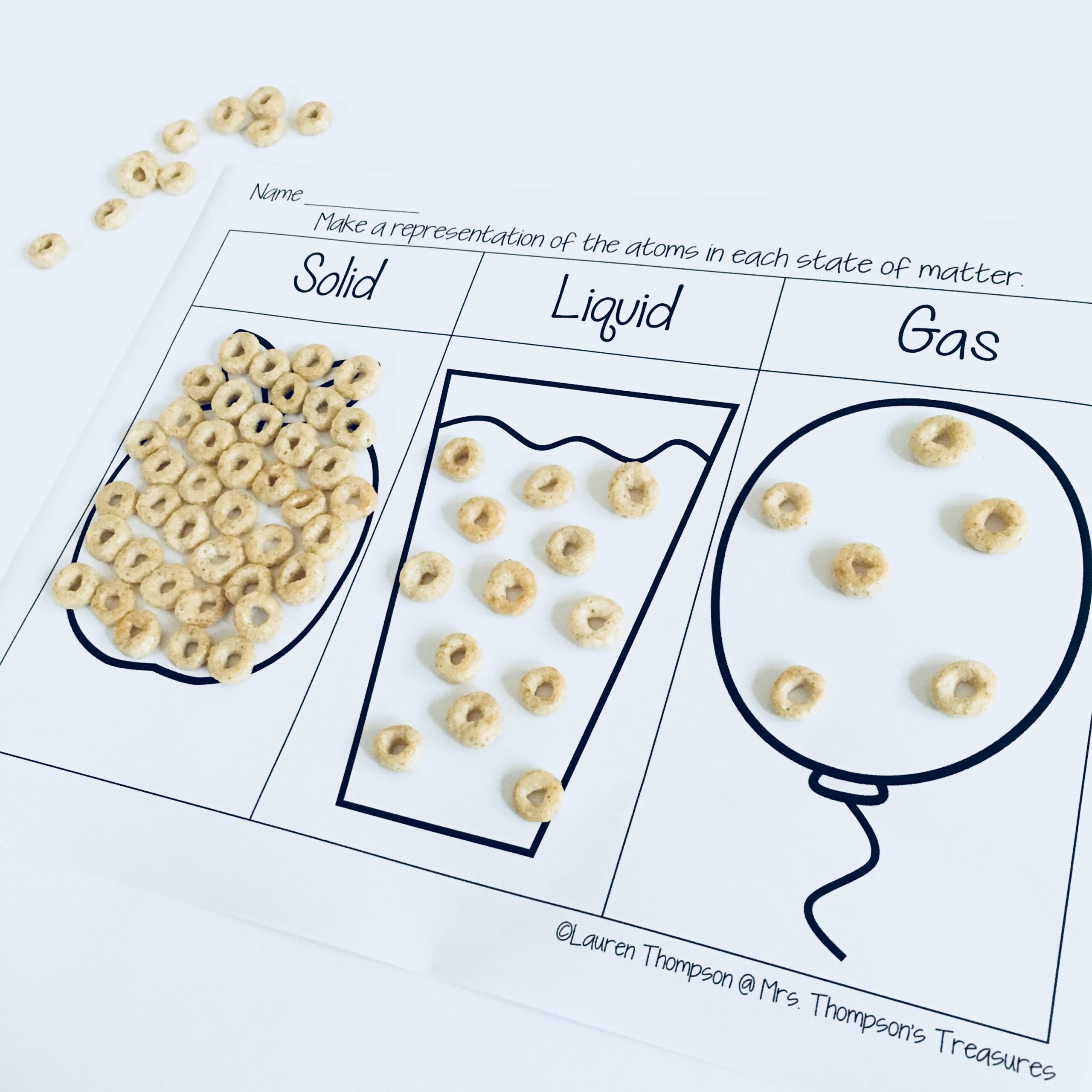 What state of matter is cereal?