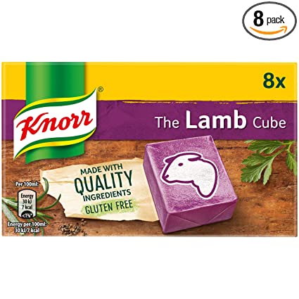 What stock cubes go with lamb?