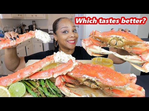 What tastes better Dungeness crab or king crab?