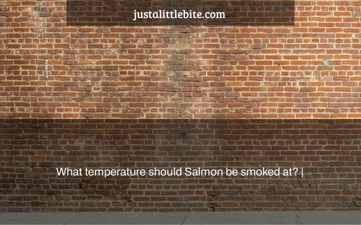 What temp does smoked fish need to reach?