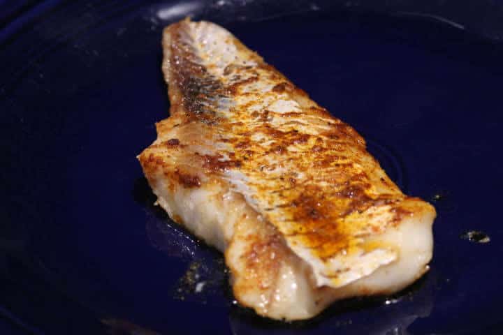 What temperature should cod be cooked to?