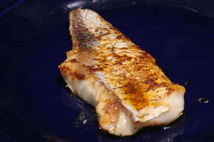 What temperature should cod be cooked?