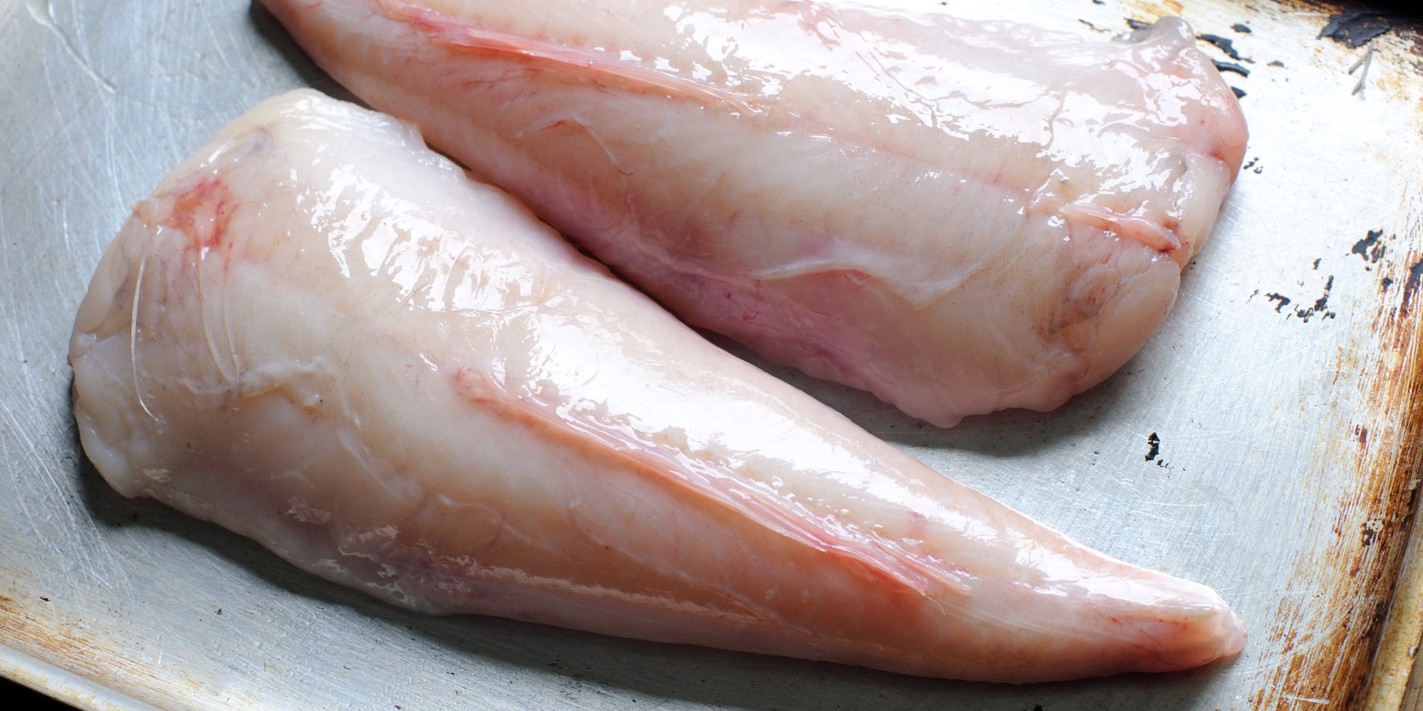 What temperature should monkfish be cooked?