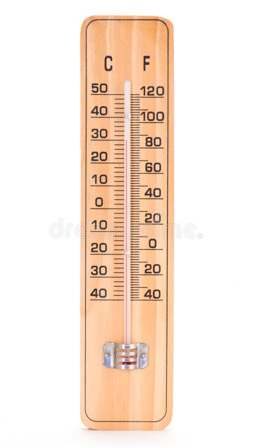 What thermometer can be used to measure the room temperature?