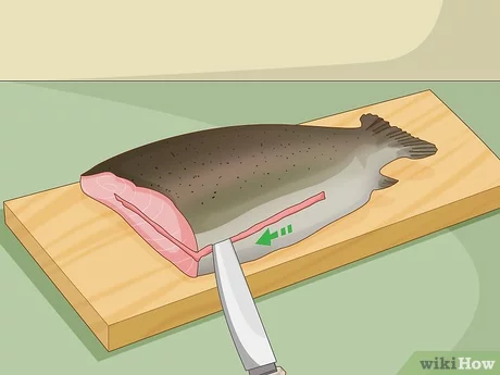 What things should you look for before you begin preparing your fish?