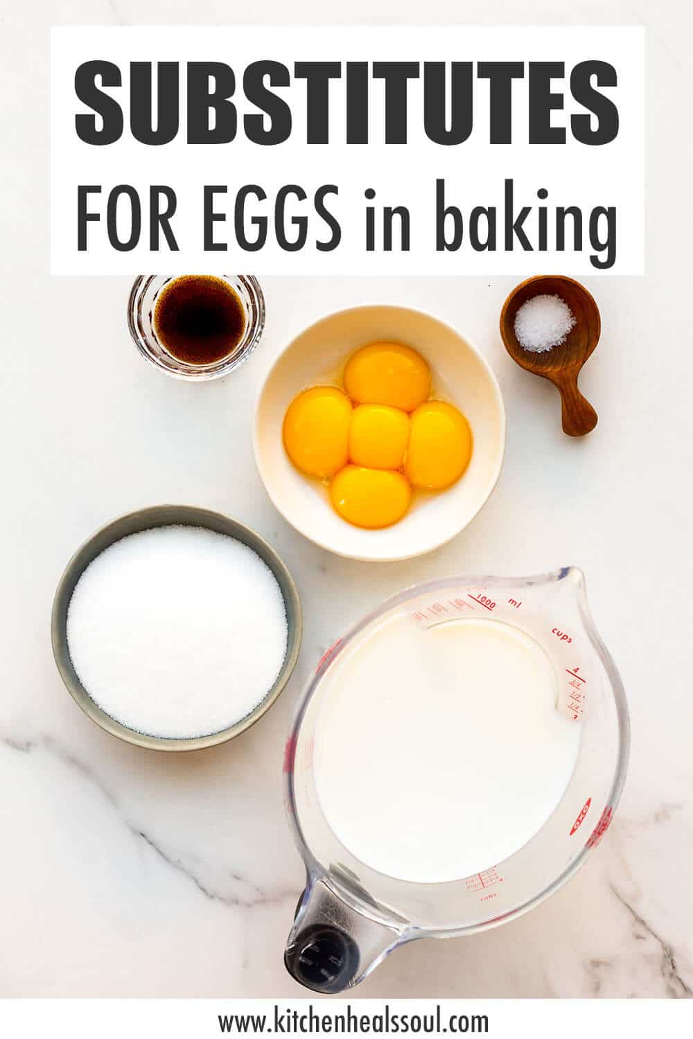 What to do if you run out of eggs for a cake?