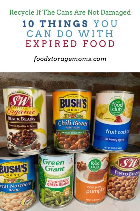 What to do with expired products?