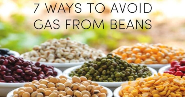 What to put in beans to prevent gas?