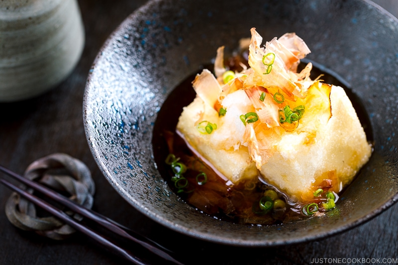 What to serve with agedashi tofu?