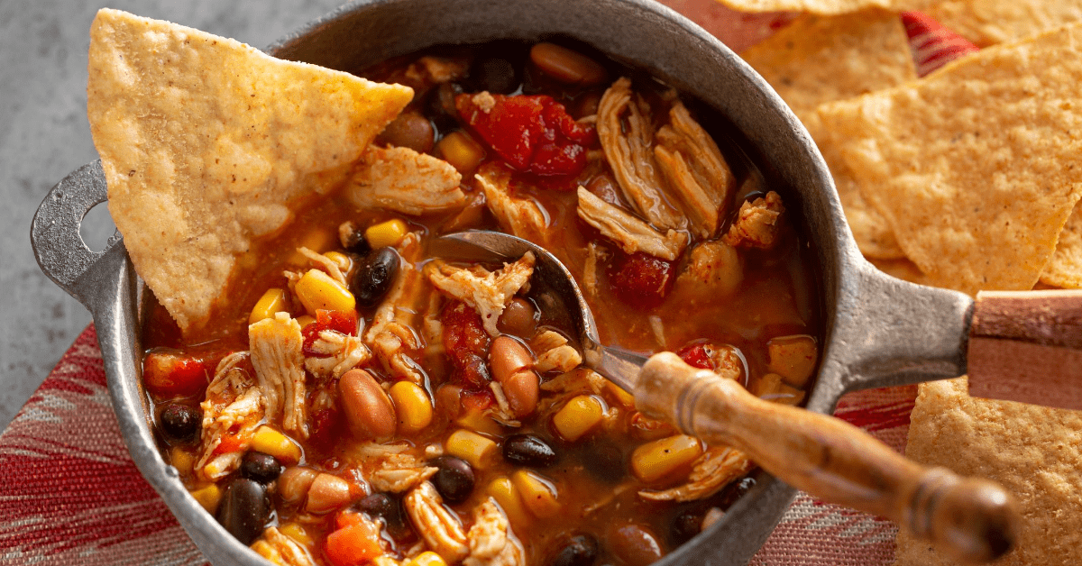 What to serve with chicken tortilla soup?
