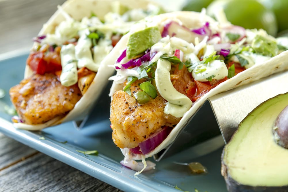 What to serve with halibut tacos?