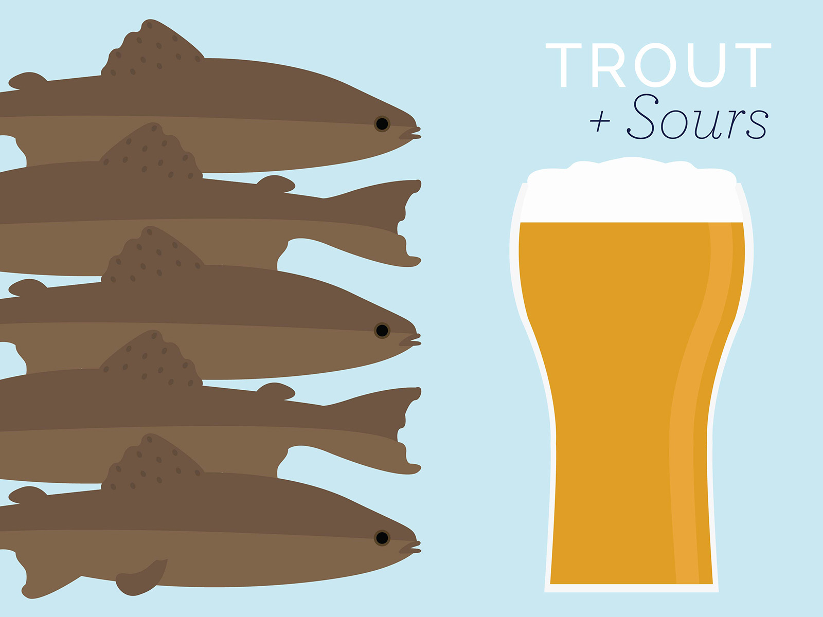 What type of beer goes well with fish?