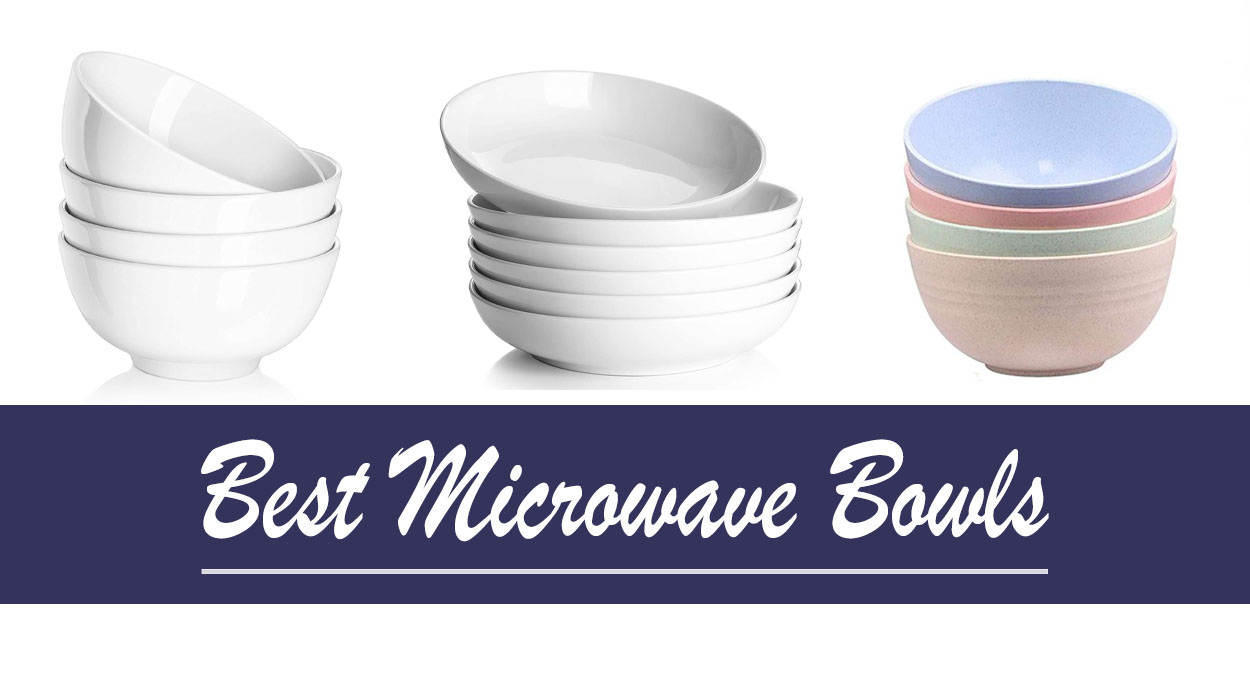 What type of bowl doesn't get hot in microwave?