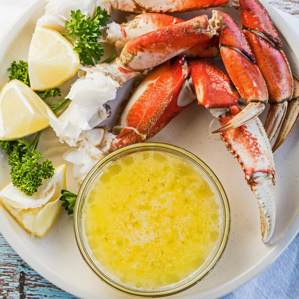 What type of butter is used for seafood?