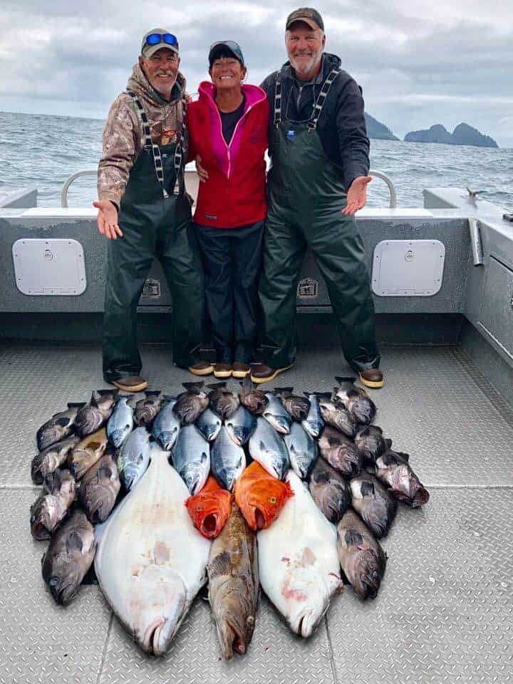 What type of fish is caught in Seward Alaska in summer?