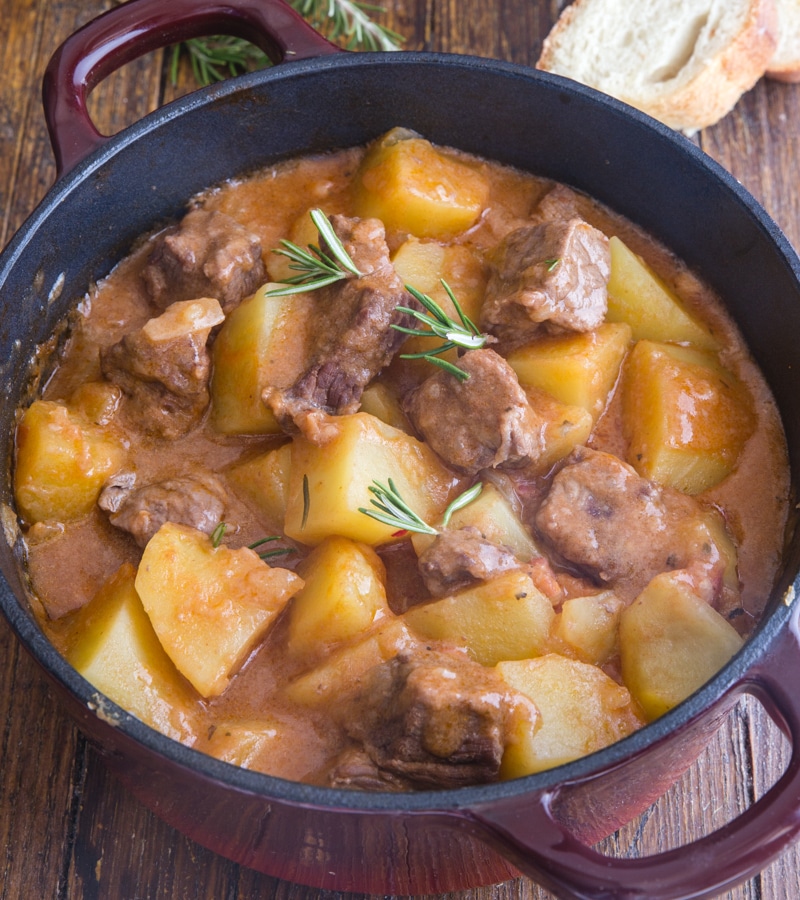 What type of potatoes do you use in stew?