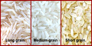 What type of rice is used for fried rice?