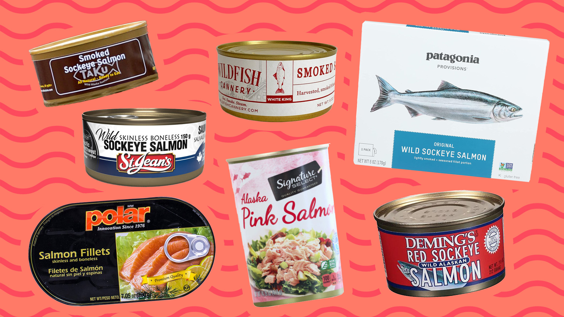 What type of salmon is canned?