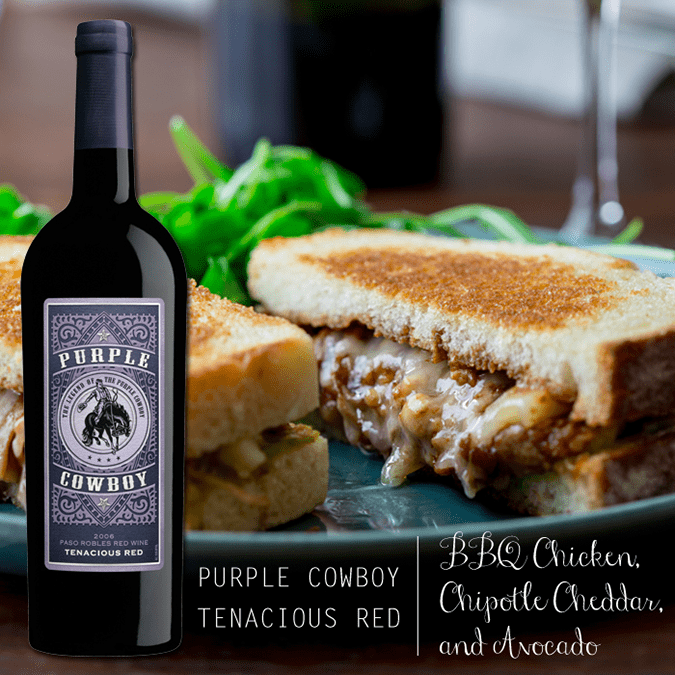 What type of wine goes with a grilled cheese?