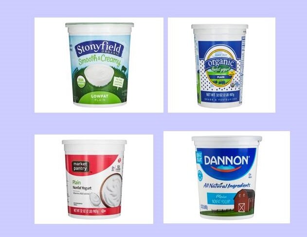 What type of yogurt is high in calcium?