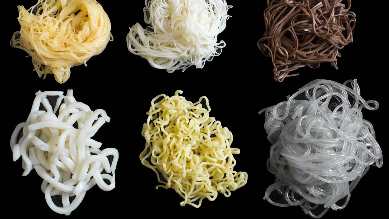What types of egg noodles are there?