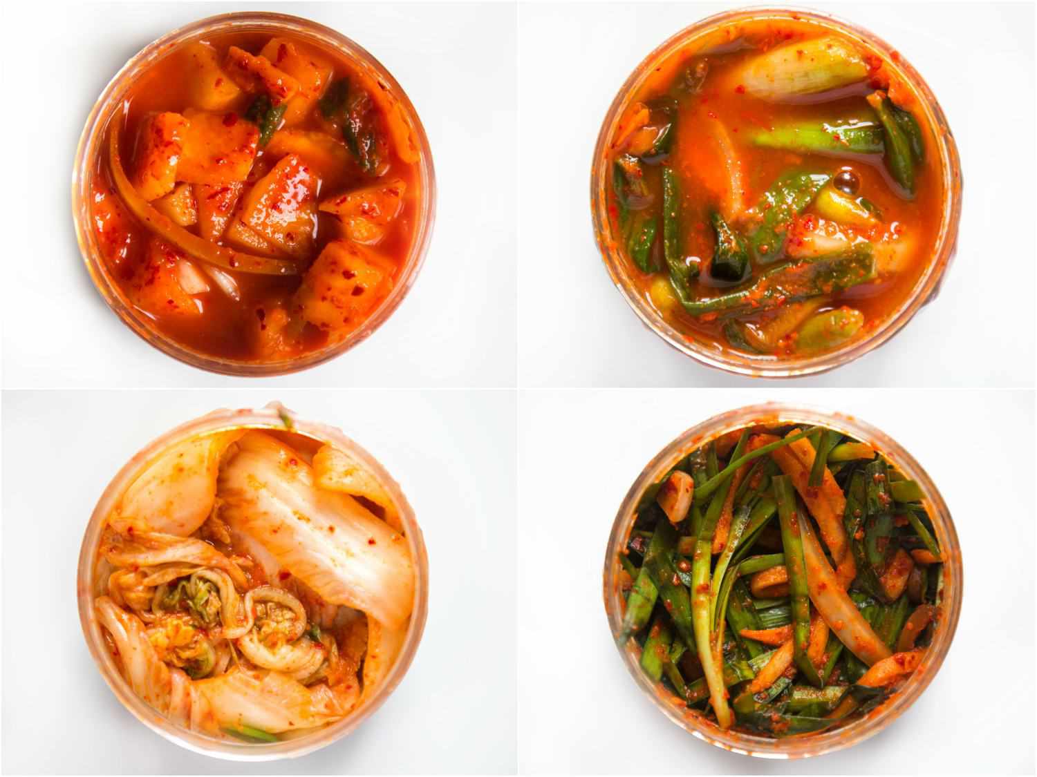 What types of kimchi are there?