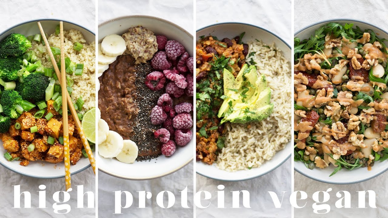 What vegan food is the highest in protein?