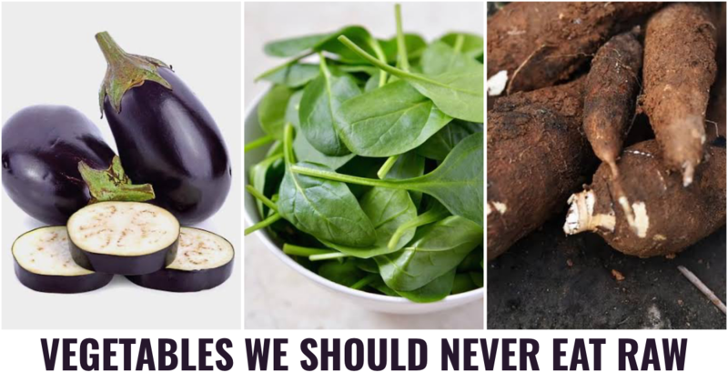 What vegetable you should never eat?