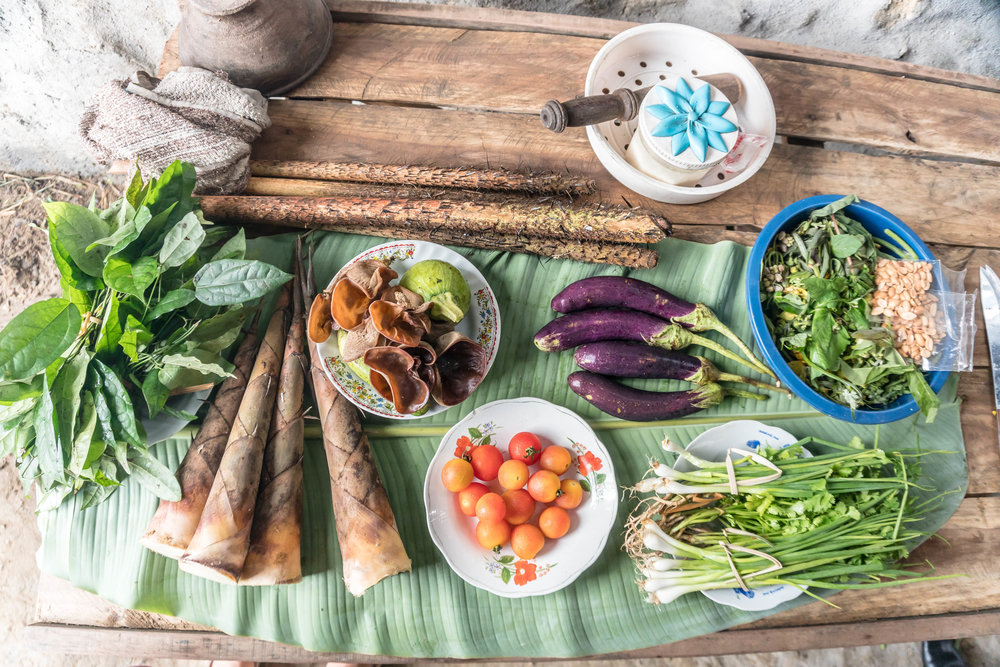 What vegetables do Hmong eat?