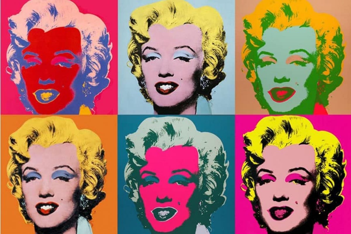 What was Andy Warhol's art inspired by?