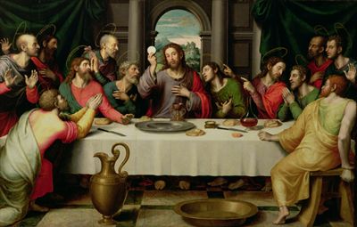 What was Jesus eating?