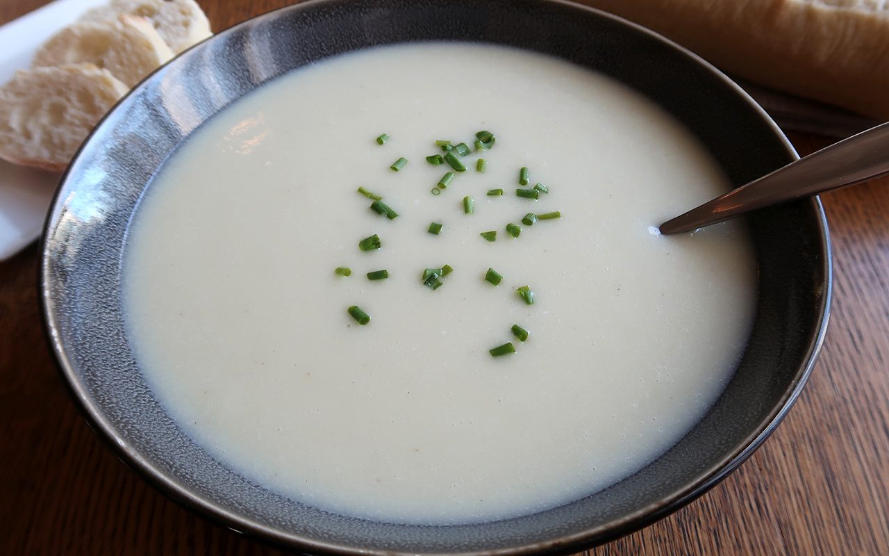 What was Julia Child's favorite soup?