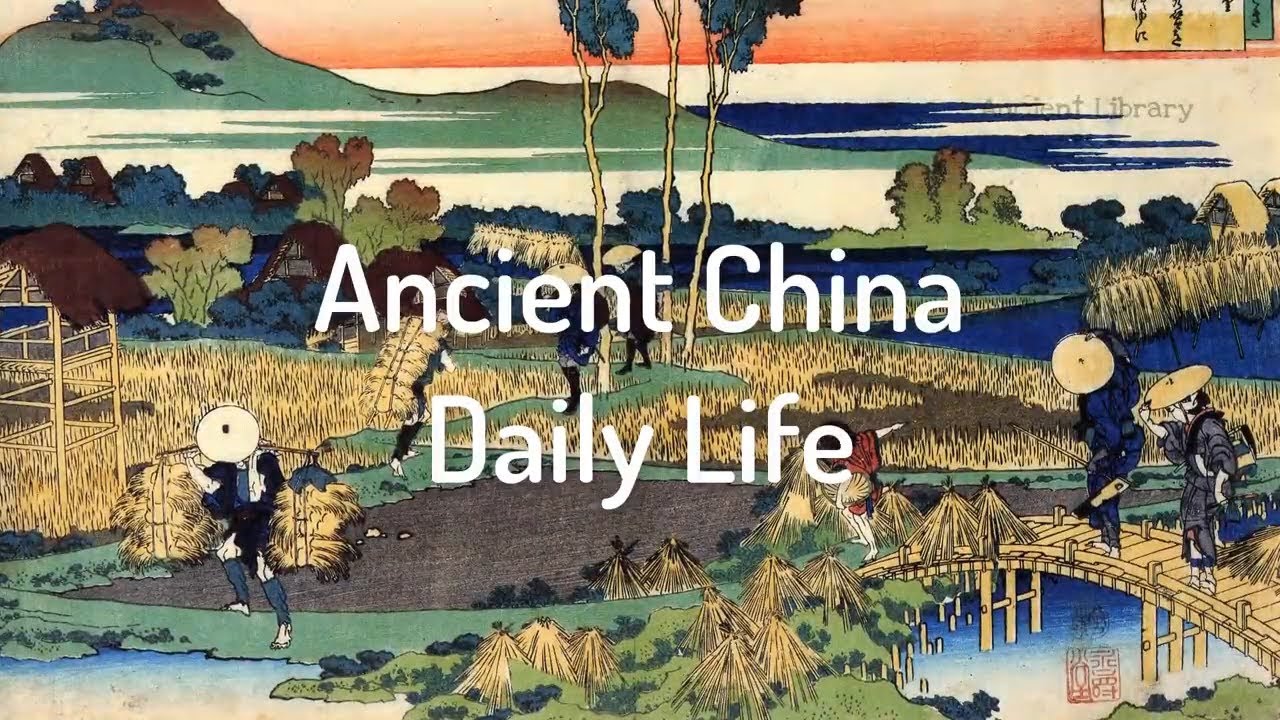 What was the daily life of ancient China?