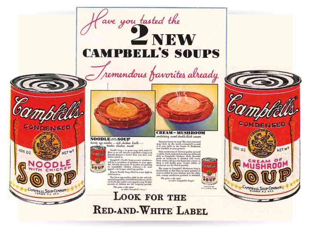 What was the first canned soup?