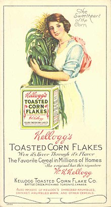 What was the first commercially manufactured cold breakfast cereal?